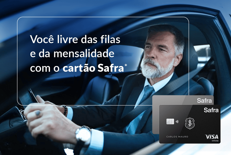 Safra e ConectCar | Sua tag sem mensalidade