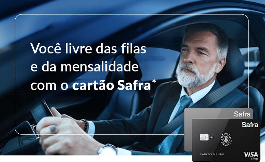 Safra e ConectCar | Sua tag sem mensalidade