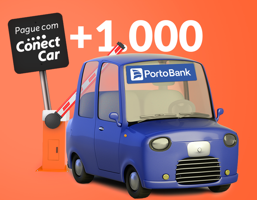 Tag Porto Bank pré paga | Uma parceria ConectCar